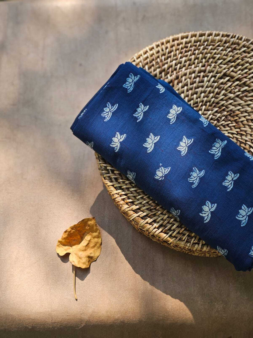 Indigo Print - Buy Indigo Print Fabric Online in India @ Best Price ...