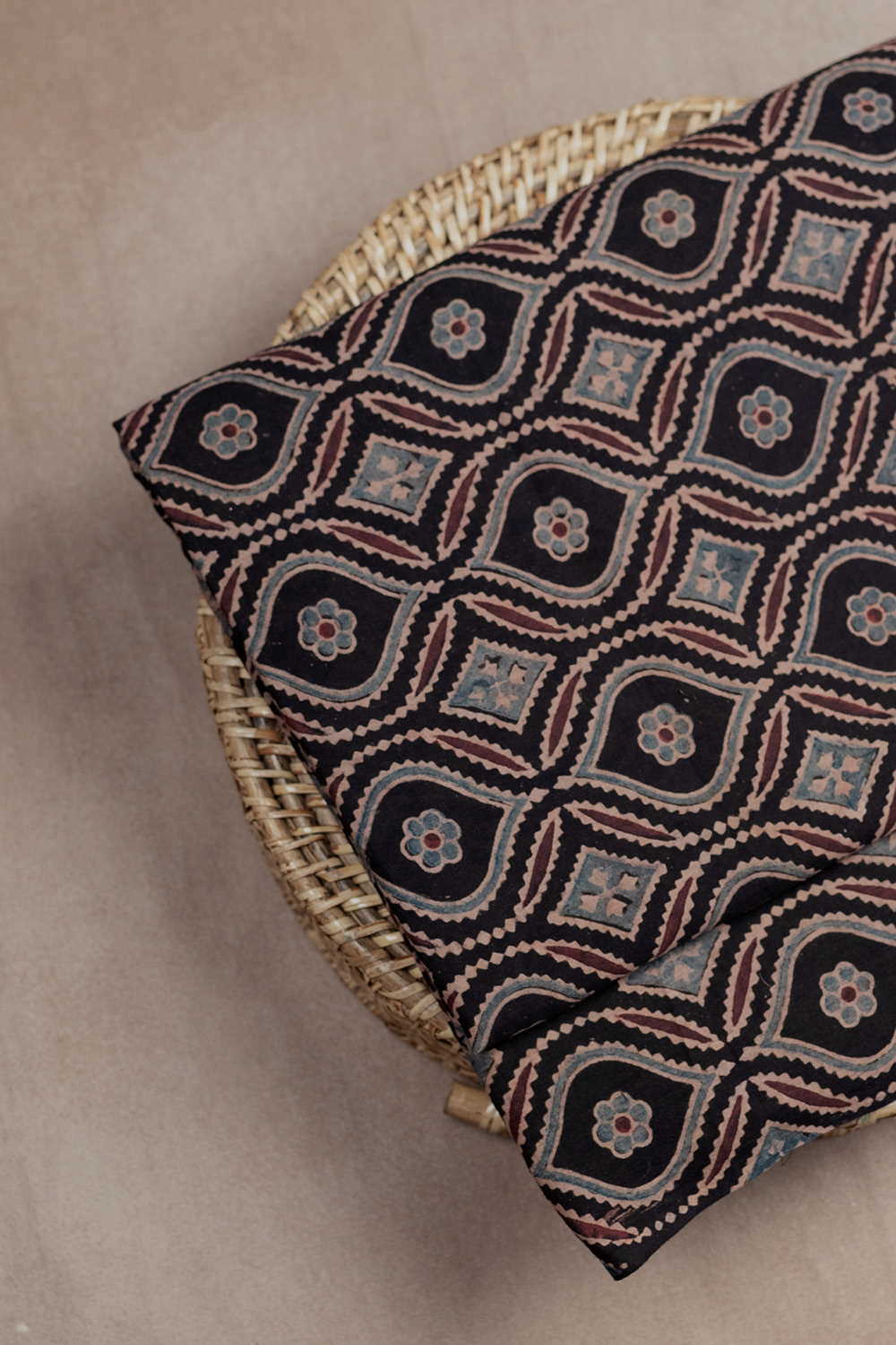 Shop Stunning Patterned Ajrak Cotton Fabric – Matkatus