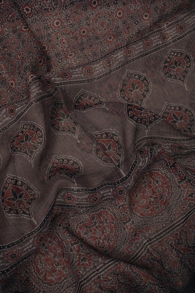 Ajrakh Dupatta - Buy Ajrakh Dupattas in Cotton Block Prints Online ...