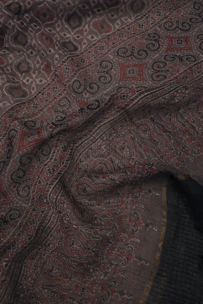 Ajrakh Dupatta - Buy Ajrakh Dupattas in Cotton Block Prints Online ...