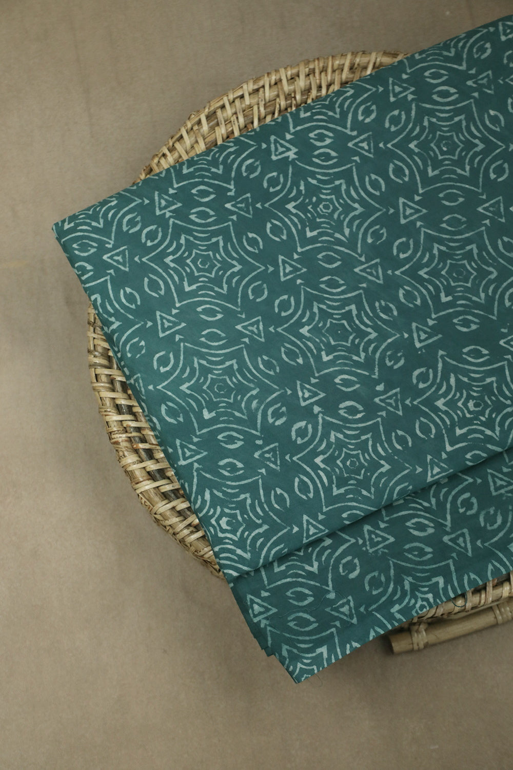 Fabric - Buy Akola Hand Block Printed Dabu Fabrics- Matkatus