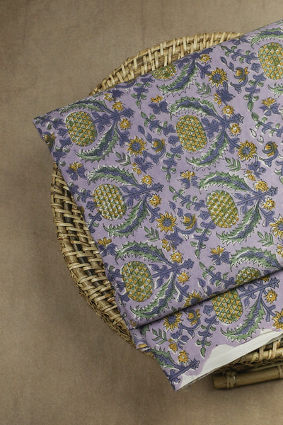 Sanganeri Print Fabric - Hand Block Printed Sanganeri Fabric Online ...