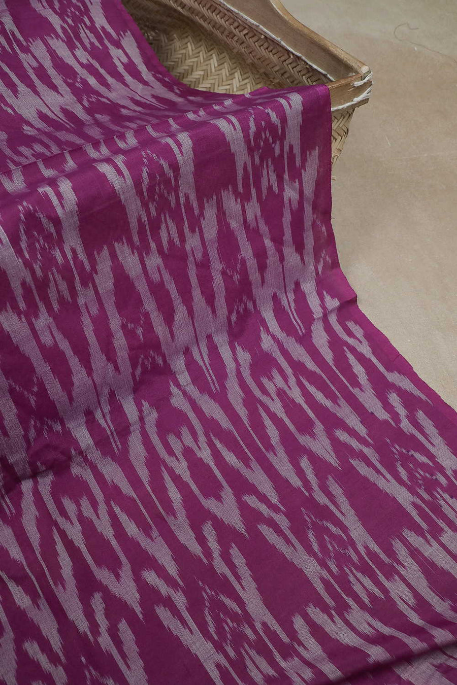 Ikat Fabrics - Classic pure Handwoven Ikat Silk Cotton Fabrics – Matkatus
